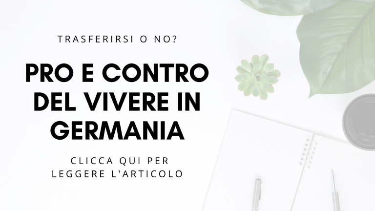 Ti spiego perché ho deciso di fare Triennale e Magistrale in Germania ...